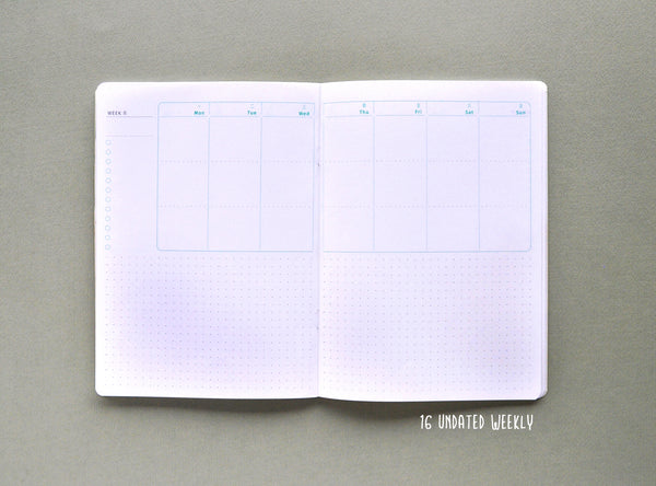A5 Quarterly Planner Notebook Insert - BNottee